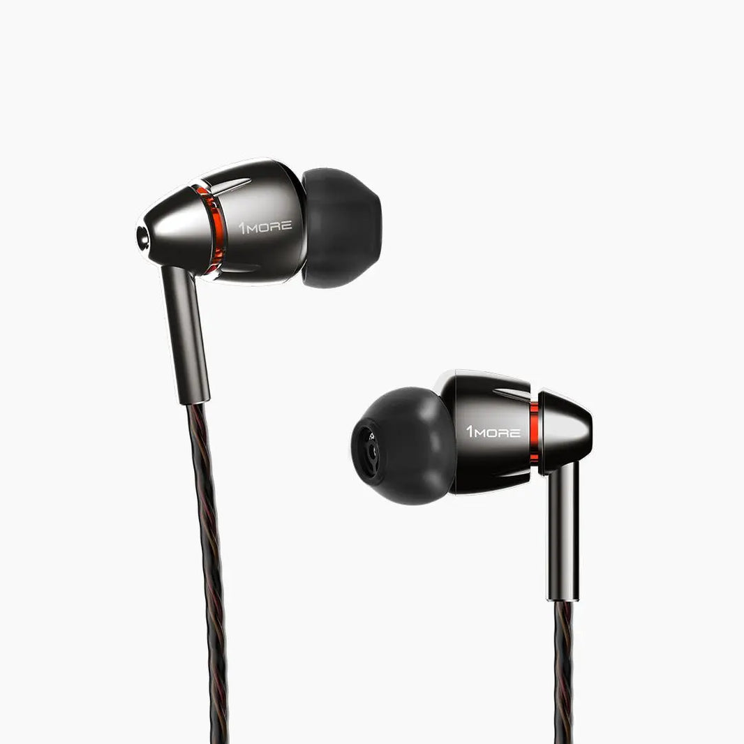 1MORE Quad Driver-Wired Hi-Res In-Ear Headphones-THX® Certified Sound